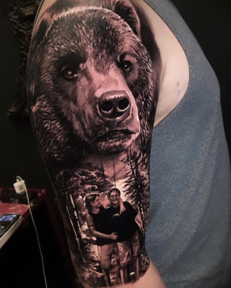 Urso e Fotografia - Tattoo | Tatuagens