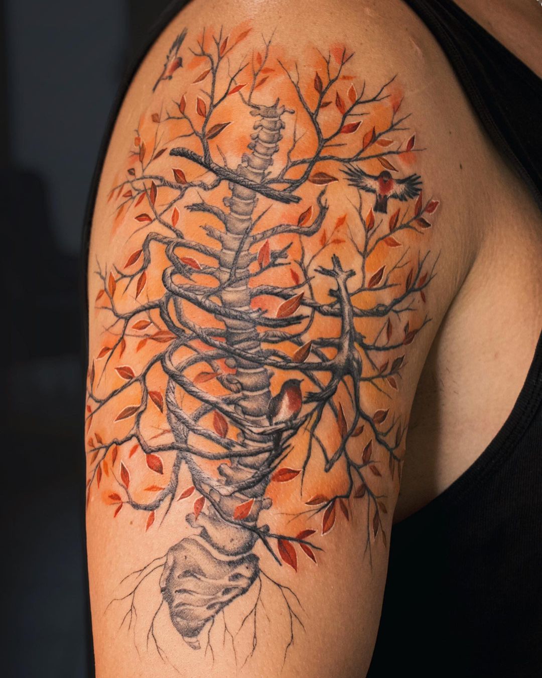 Homens De Tatuagem De Arvore Dogwood TATTOO SIGNIFICADOS: Conheça